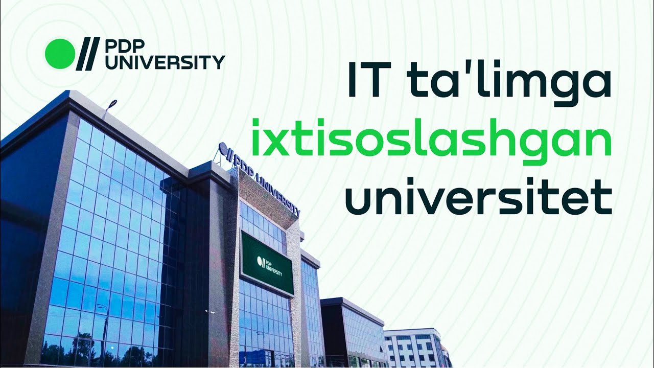 PDP Ecosystem'dan yangilik | PDP University - YouTube