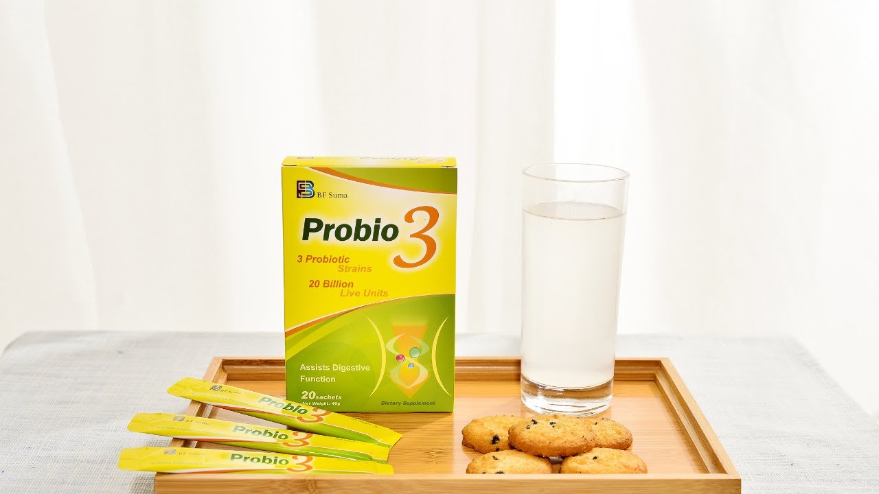 Probio3 : Probiotics to Improve Gut Flora in the Intestine | BF Suma ...