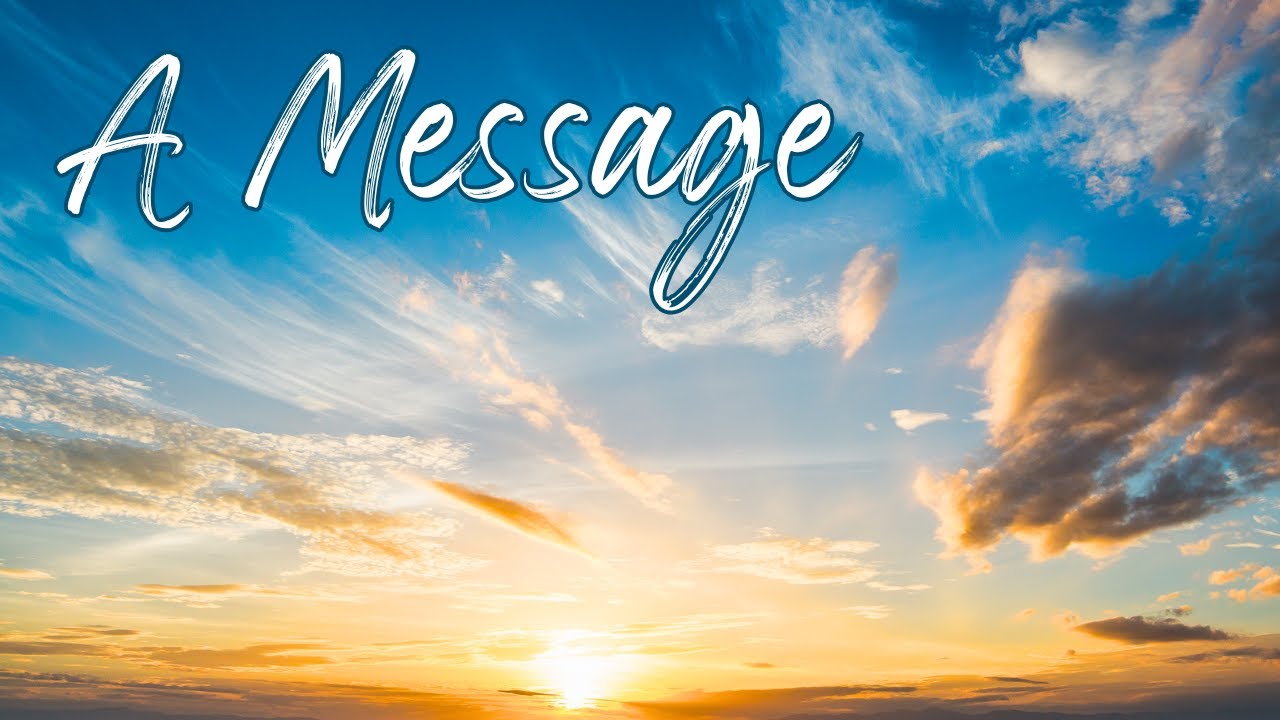 God's Message - Song of the Week - YouTube