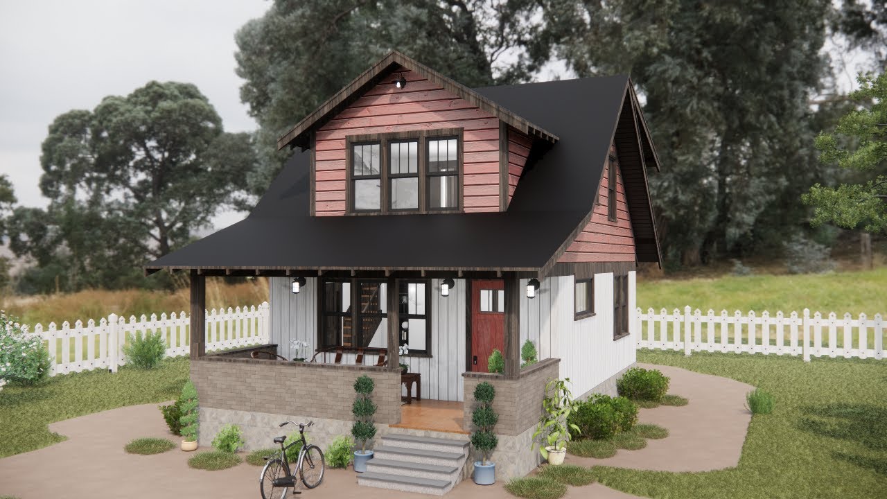 This 7x8m Small House Design Will Blow You Away! - YouTube