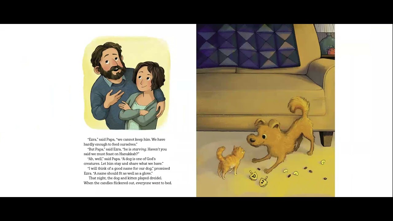 Latkes and Applesauce, A Hanukkah Tale by Fran Manushkin - YouTube