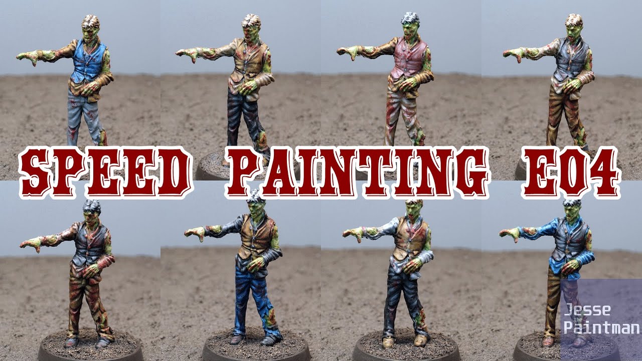 Painting Zombies Sculpt#4 Walker | Zombicide Undead or Alive Painting ...