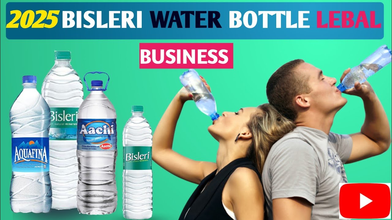 bisleri Water Bottle Lebal 2025 || 🔥mineral water bottle label design ...
