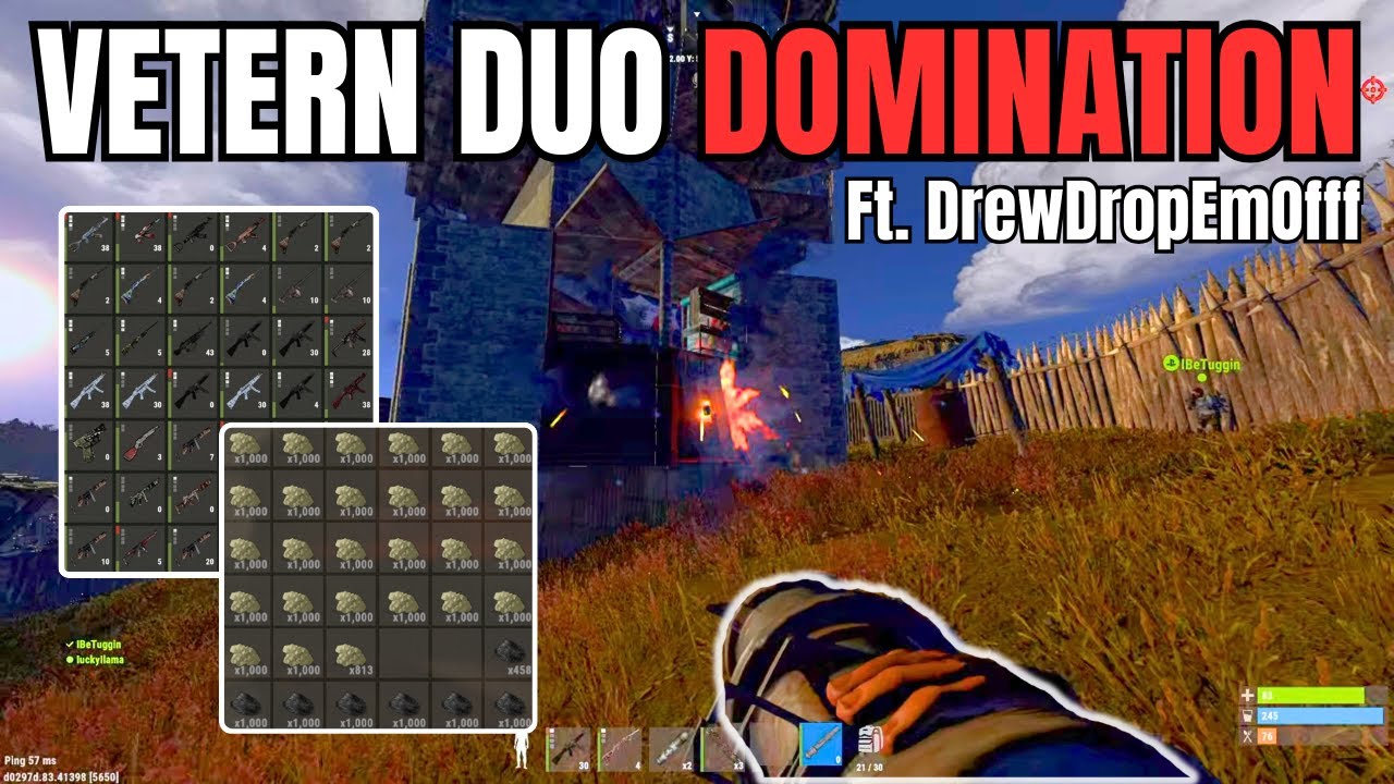 VETERAN DUO DOMINATION | Rust Console Movie - YouTube