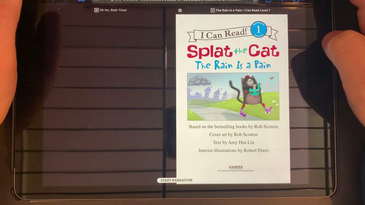 #52- Splat the Cat: The Rain is a Pain - YouTube