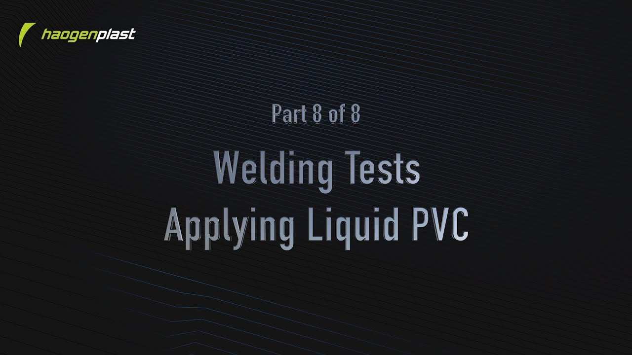 Pt. 8 Welding Test & Liquid PVC | Matrix Installation - YouTube