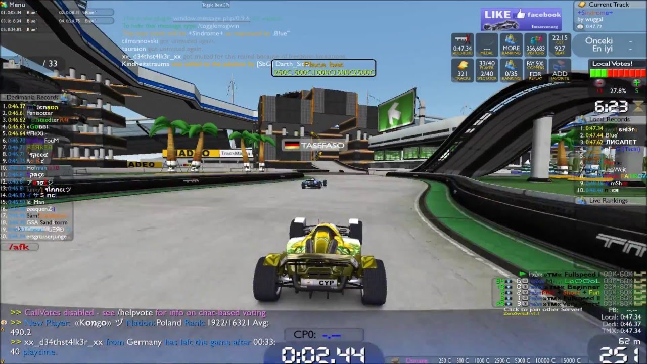 Trackmania United Forever Online Gameplay - YouTube