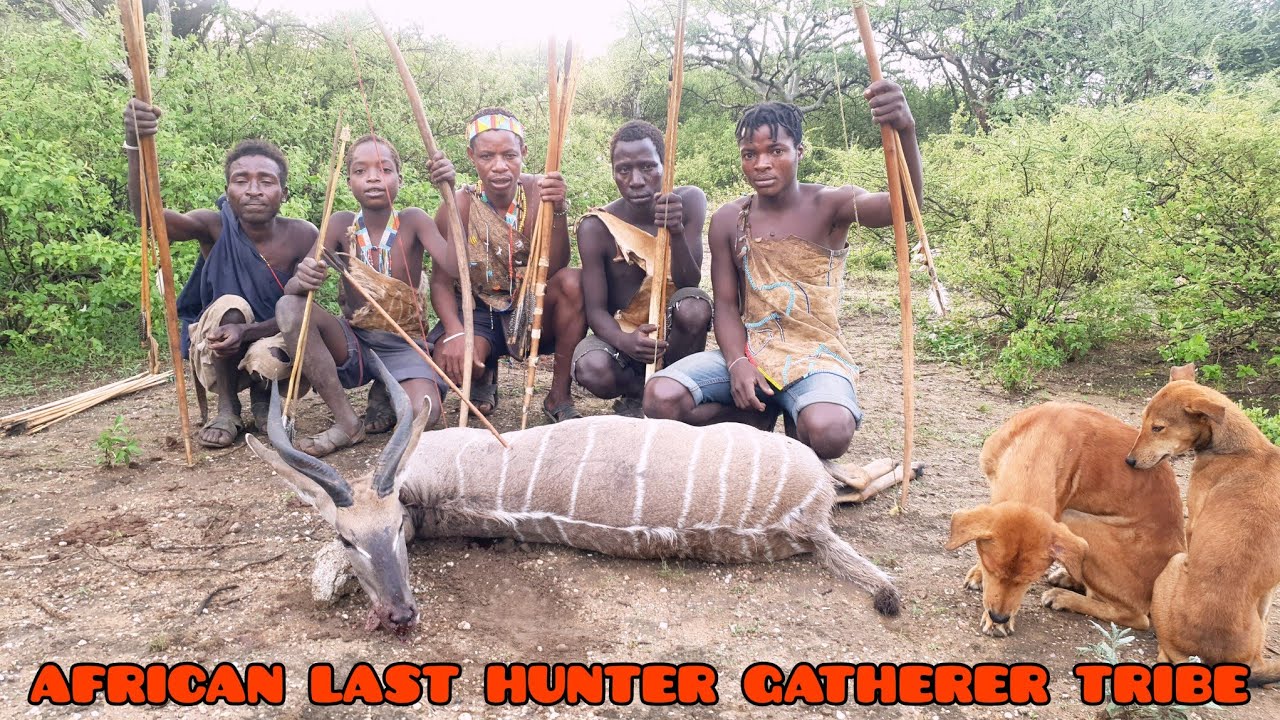 Hadzabe Tribe | African Last Hunter Gatherers - YouTube