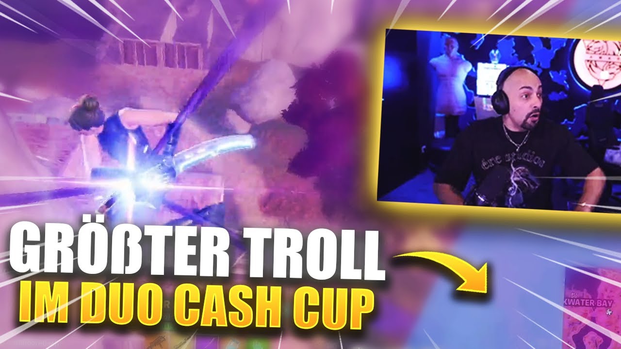😯😂GRÖßTER TROLL IM 1000$ DUO CASH CUP FINALE! - YouTube