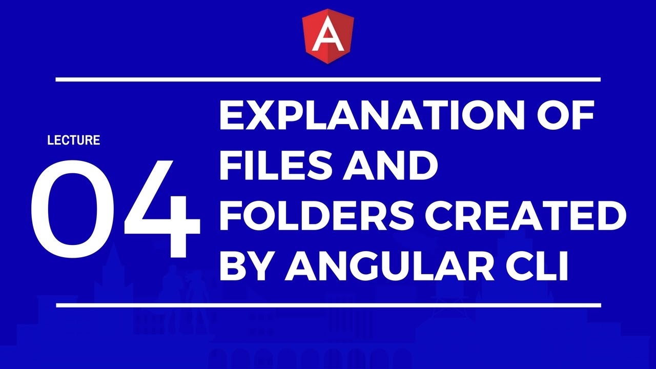 Angular2 Explanation Of Files And Folders Created By Angular Cli