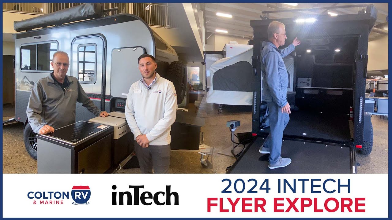 2024 inTech Flyer Explore Travel Trailer Tour - YouTube
