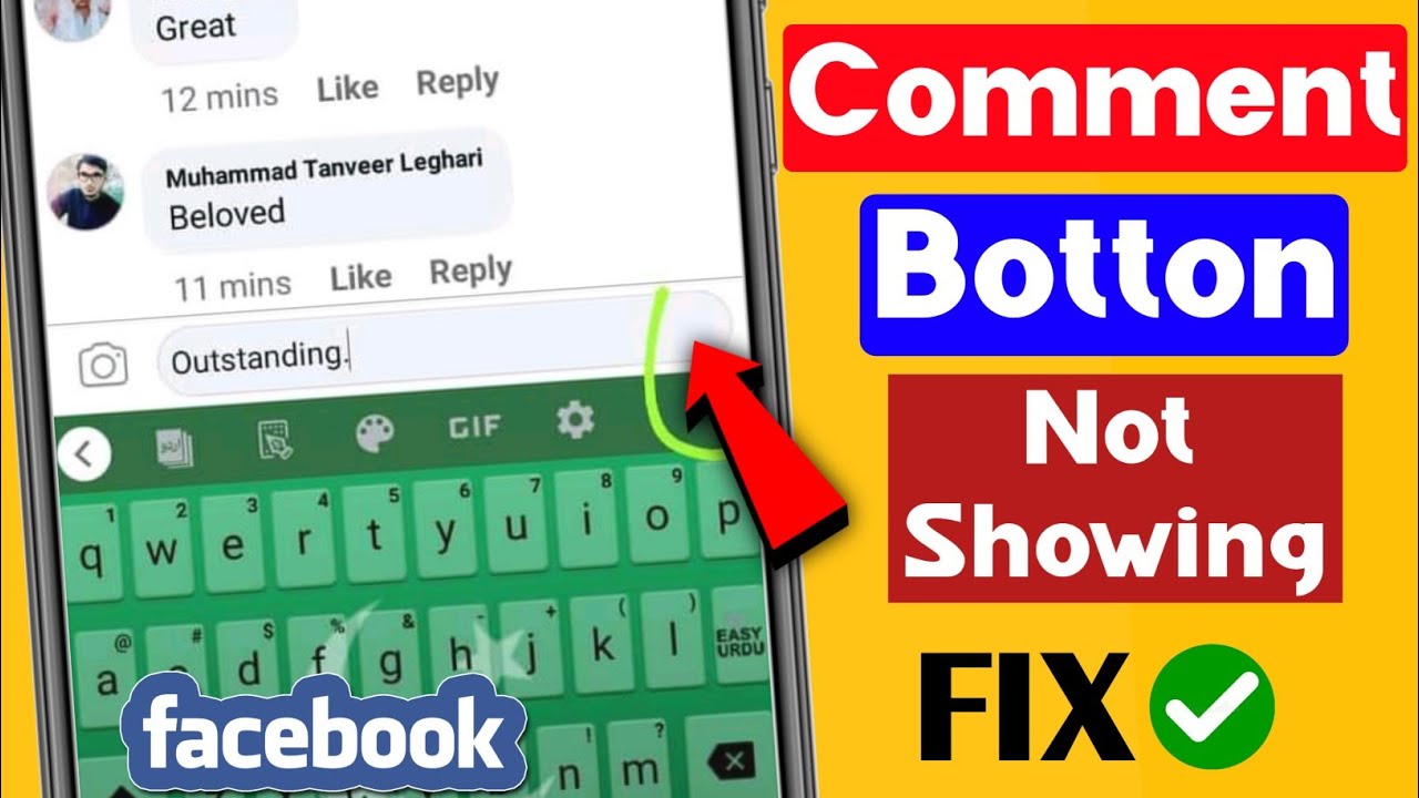How to Fix Facebook Comment Button Not Showing Problem | Facebook ...