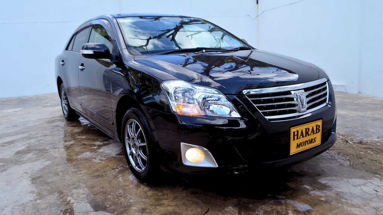 Toyota Premio 2010 model in black colour now available at harab motors ...