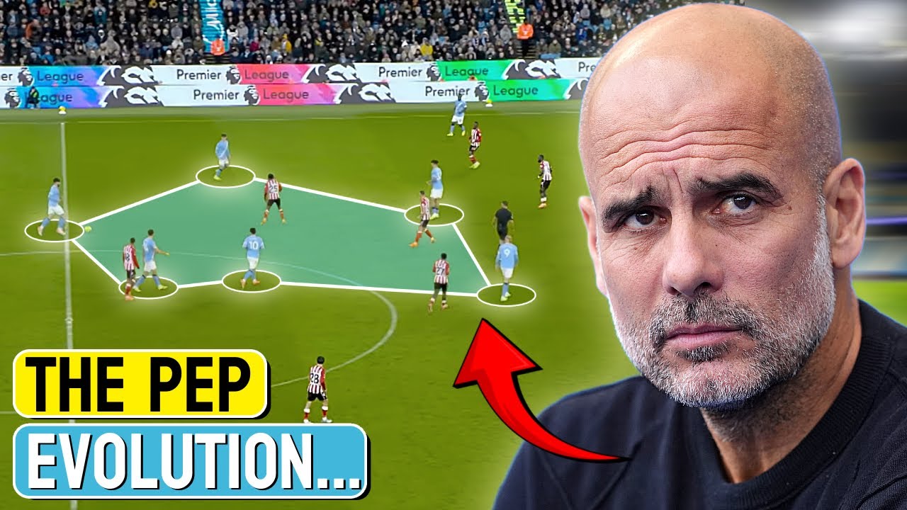 How Pep Guardiola Has EVOLVED His Tactics. - YouTube