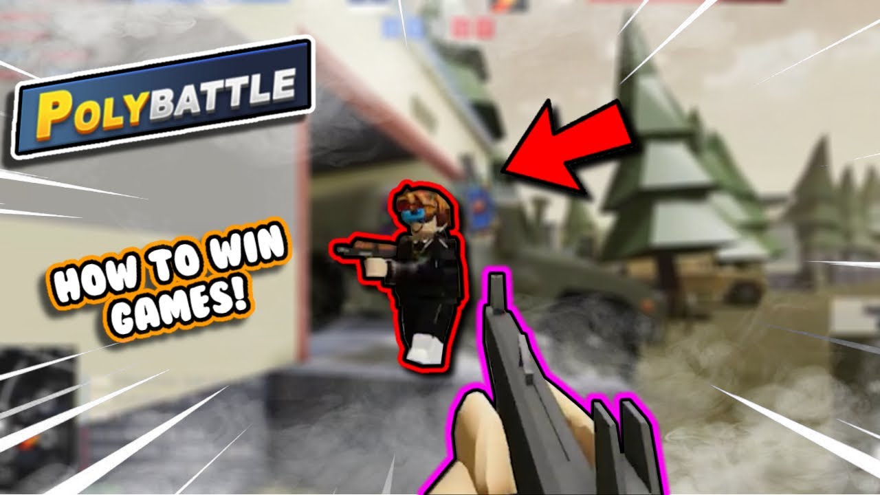 How to Win games in ROBLOX POLYBATTLE!! *Roblox funny Moments* - YouTube