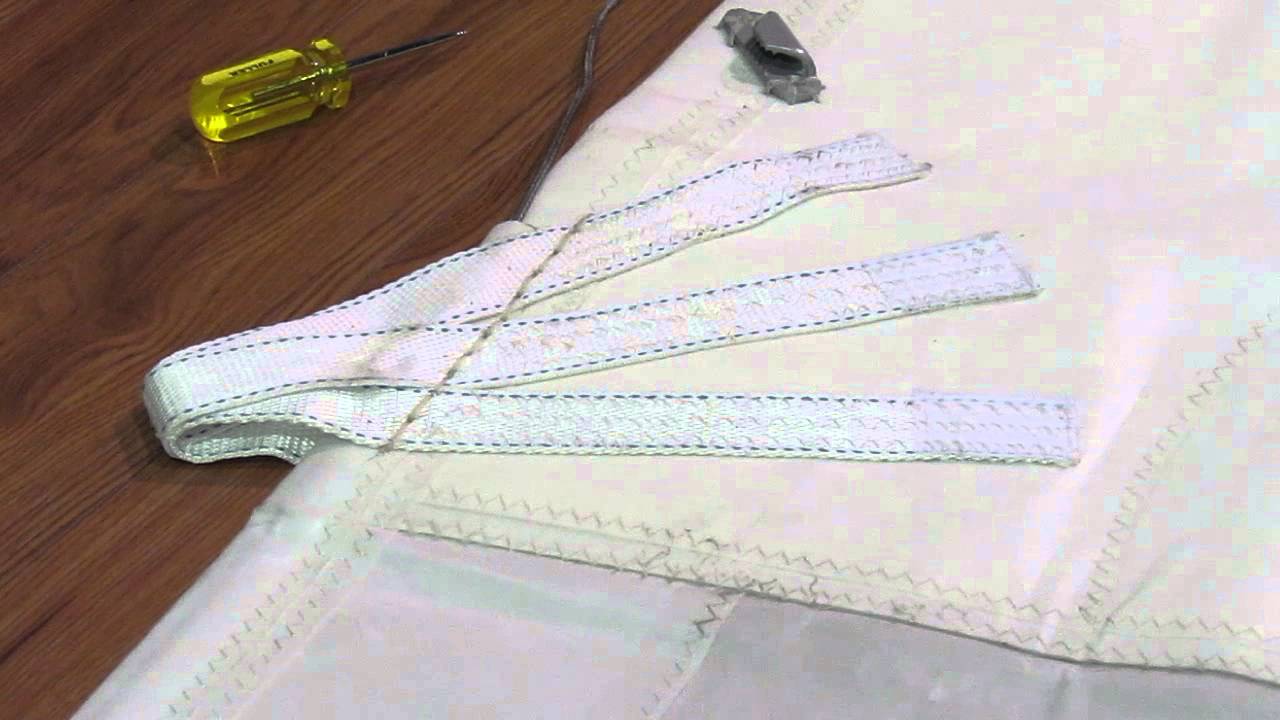 Sail Design - Webbing Reef Points for single handed reefing and Carbon ...