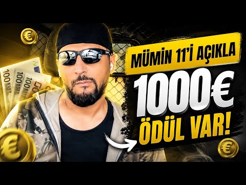 Hz.ateist Yusuf mümin 11 açıkla 1000 Euro ödül var