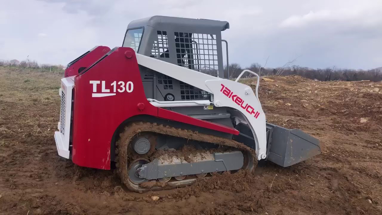 Takeuchi tl130 skid loader - YouTube