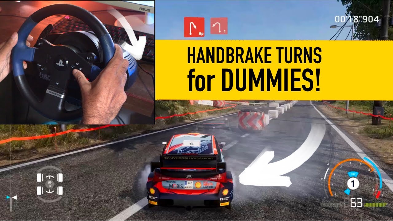 Handbrake Turns for Dummies- WRC Generations- All Assists OFF - YouTube