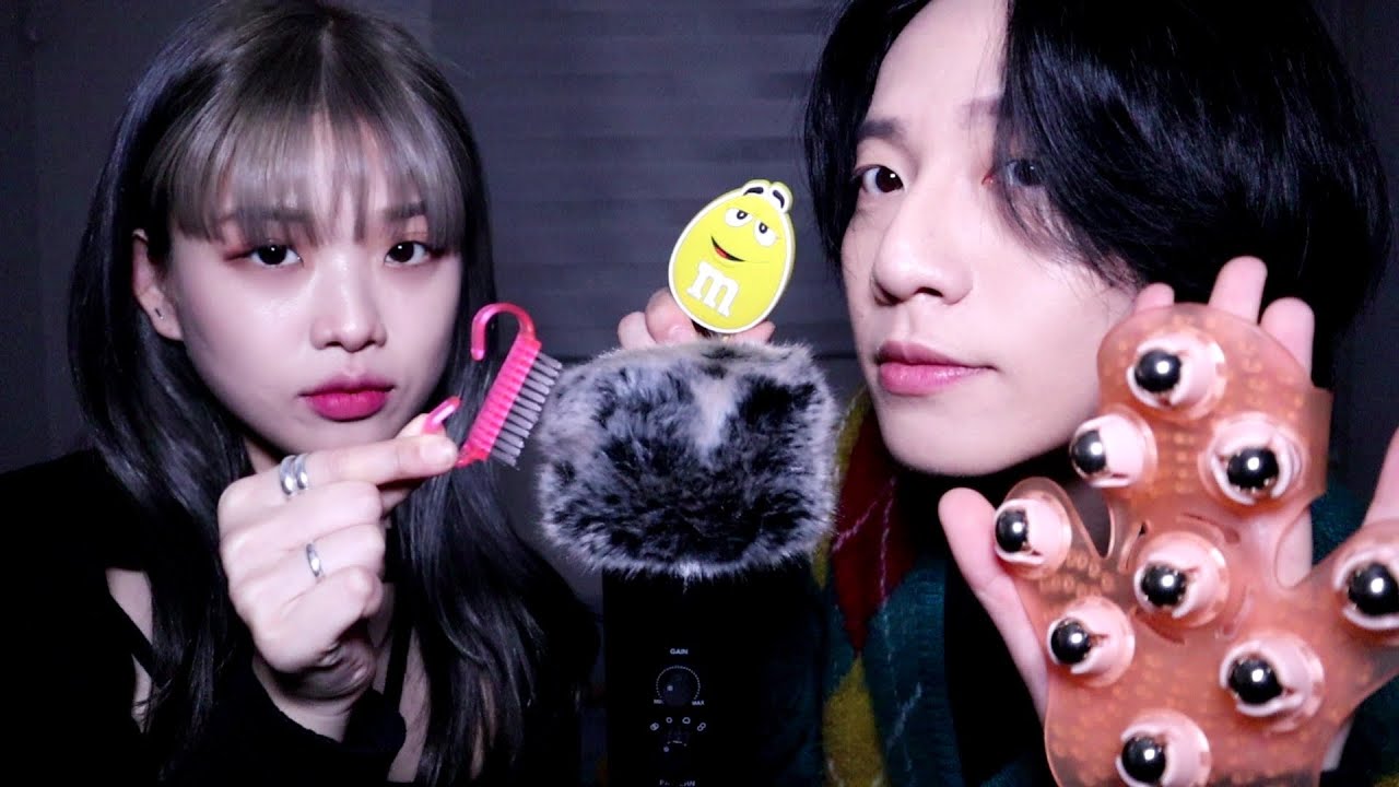 친구와 100+가지 소리 내보기(w/ Jerry) / 100+ Sounds ASMR With a Girl w/ Jerry ...