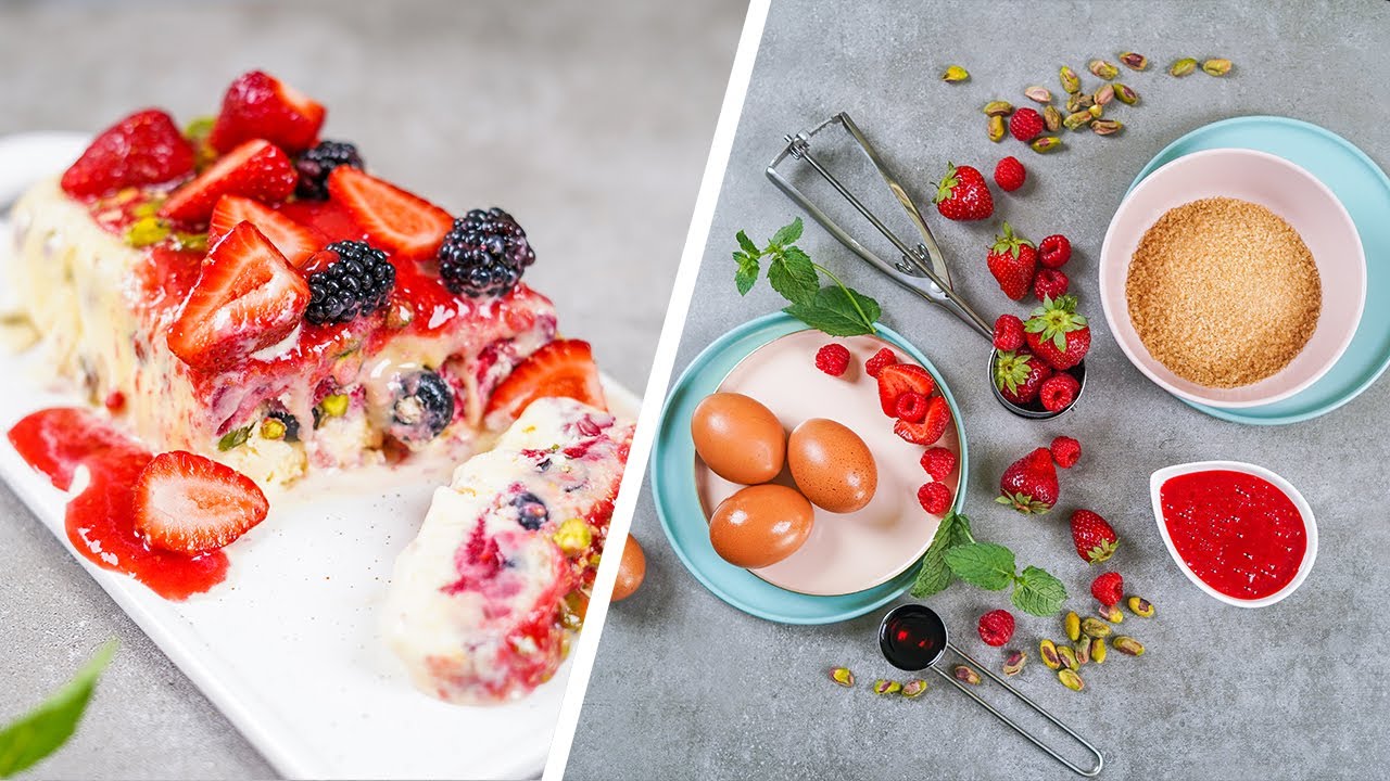 Parfait Glacé Aux Fruits Rouges - Dessert Facile Et Rafraîchissant ...