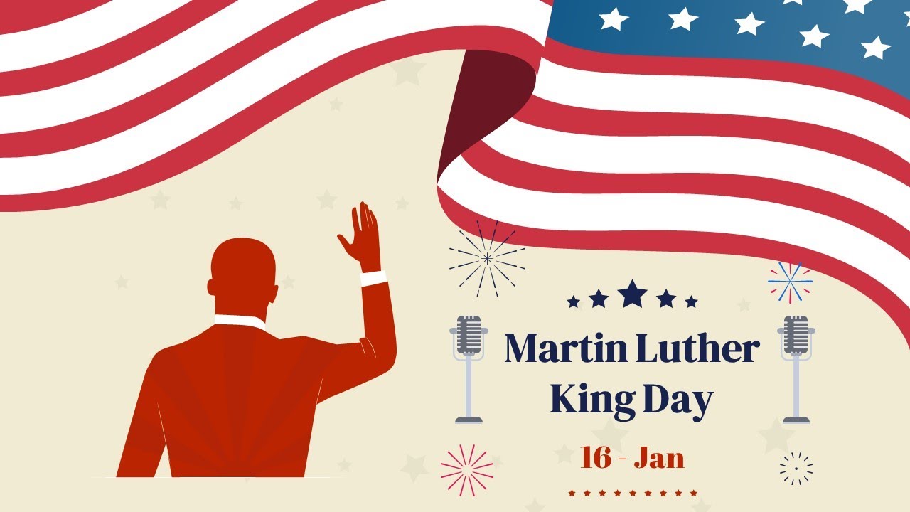 Martin Luther King Day Animated PPT Slides - YouTube