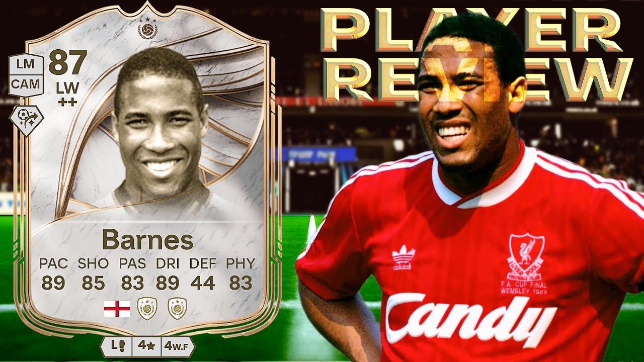 87 ICON BARNES PLAYER REVIEW FC 26 - YouTube