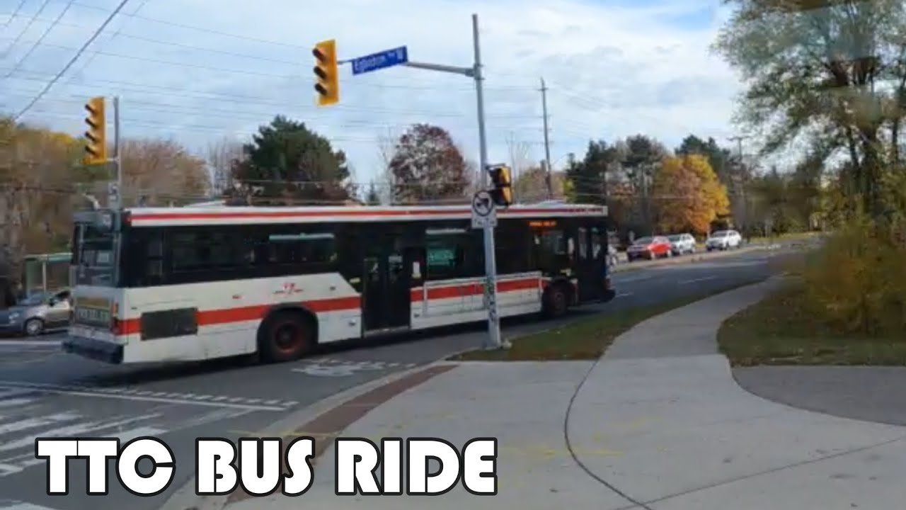TTC Route 32 Bus Ride On Eglinton Avenue West From Martin Grove To ttc-route-32-bus-ride-on-eglinton-avenue-west-from-martin-grove-to
