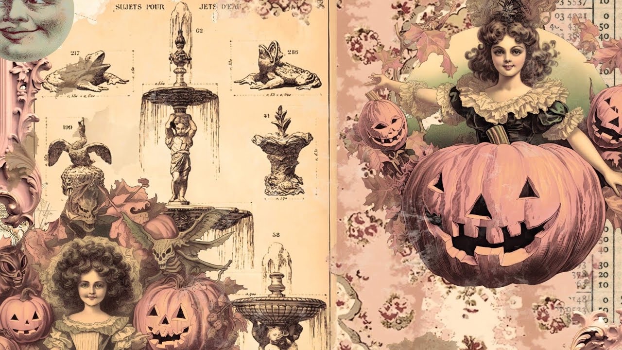 🎃New “Victorian Halloween” Printable Papers created by @Anaswonderland3 ...