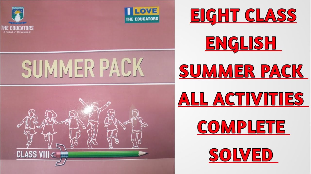 unlock|Your English Potential|Class 8|English|Summer Pack|All ...