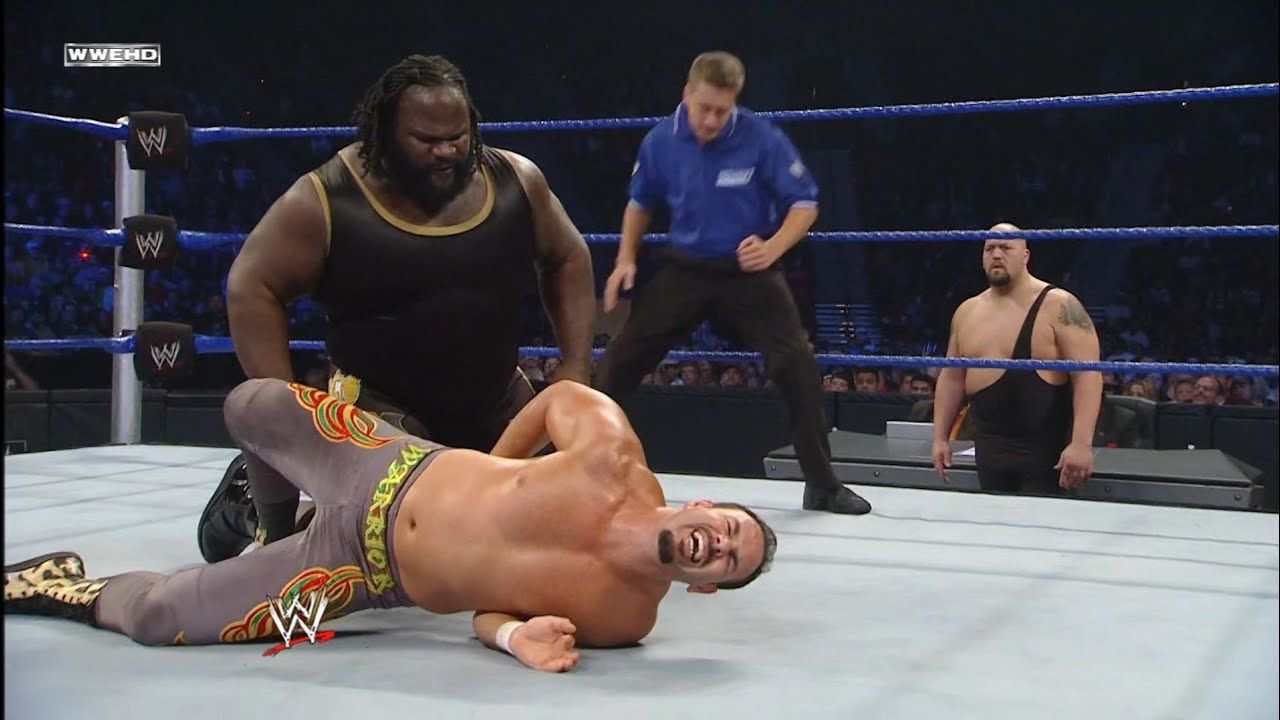 Chavo Guerrero vs Mark Henry & The Great Khali — Handicap Match: WWE ...