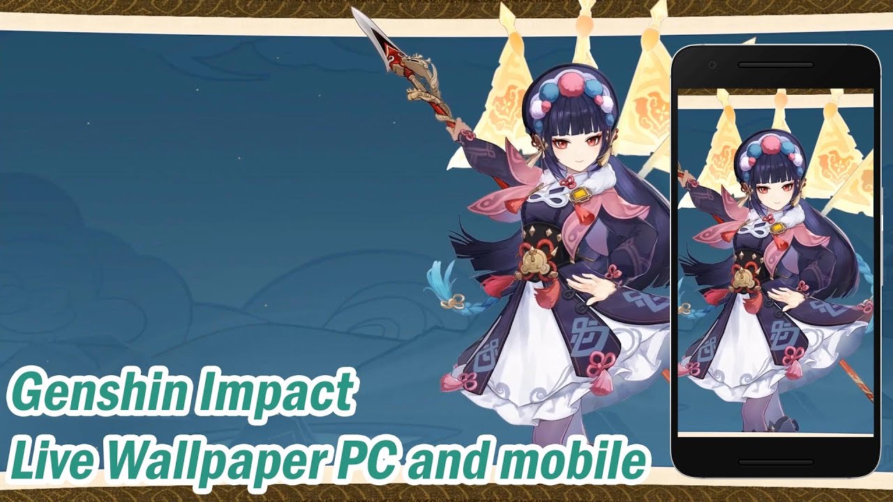 Genshin Impact - Yunjin [ Live Wallpaper Engine ] PC💻 + Mobile📱 ...