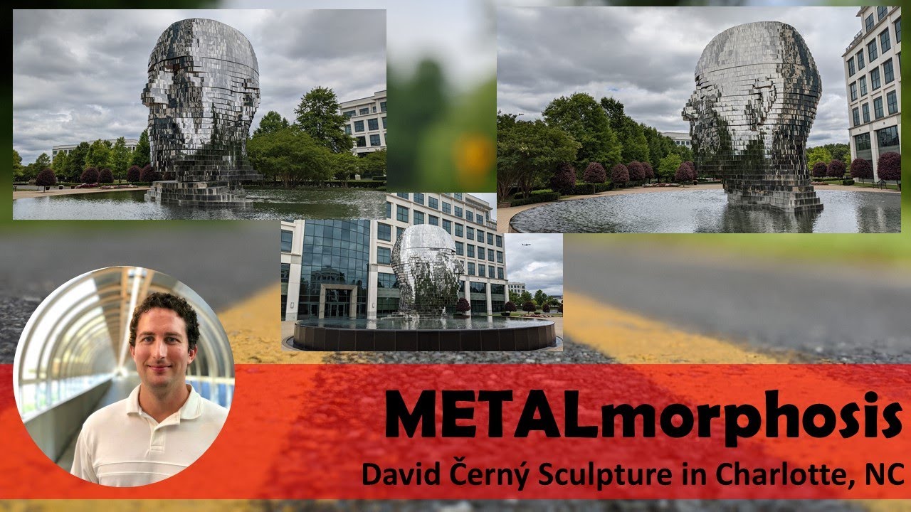 METALmorphosis - David Černý Sculpture in Charlotte, North Carolina - YouTube