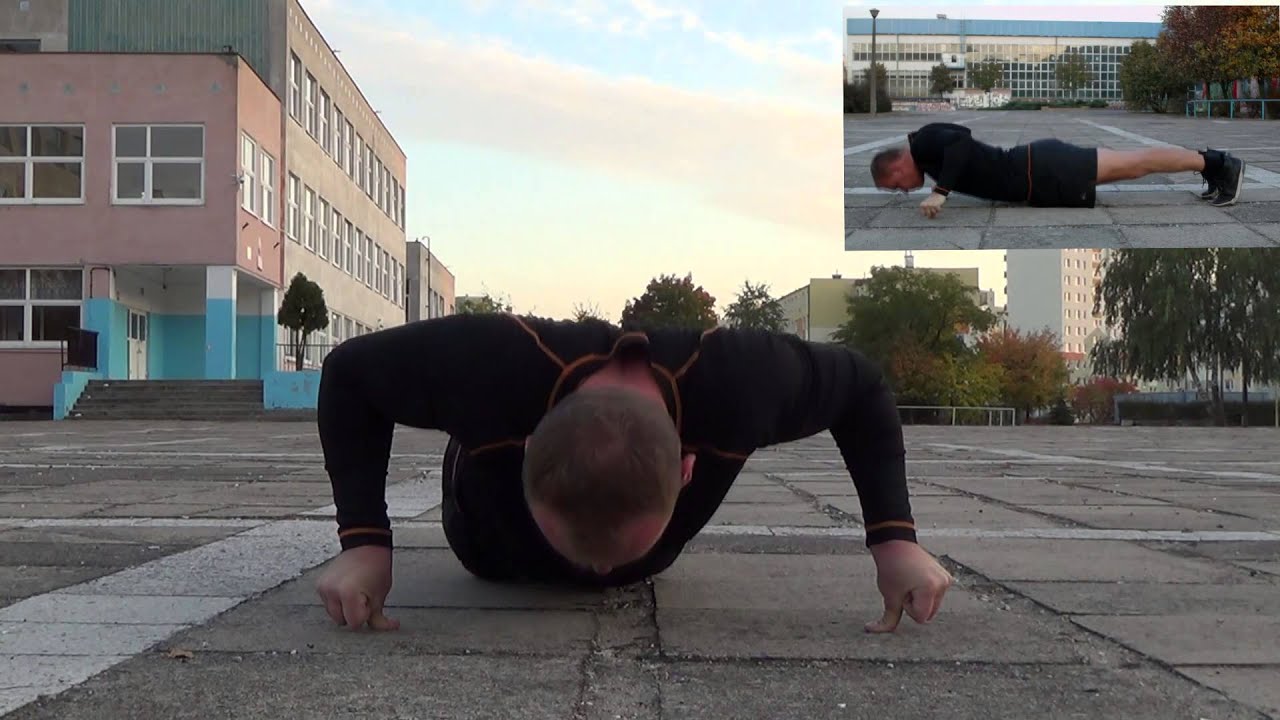 Record attempt: 32 thumb push-ups in 40 seconds | 32 pompki na kciukach ...