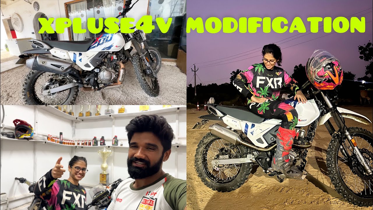 Xpulse 200 4v Mafia Modification for Off-road Rally | Race Ready in 40k ...