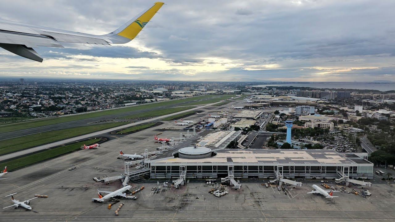Cebu Pacific Flight 5J 581 Taxi & Take Off From NAIA Terminal 3. - YouTube