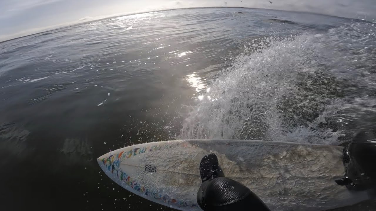 BEAUTIFUL SPRING SURF IN DA PNW WA!!! RAW POV!!! - YouTube