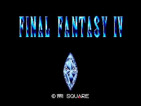 Final Fantasy IV Japanese Title Screen - YouTube