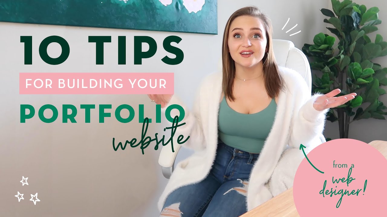 The BEST TIPS for Building Your Portfolio Website for Creatives ...