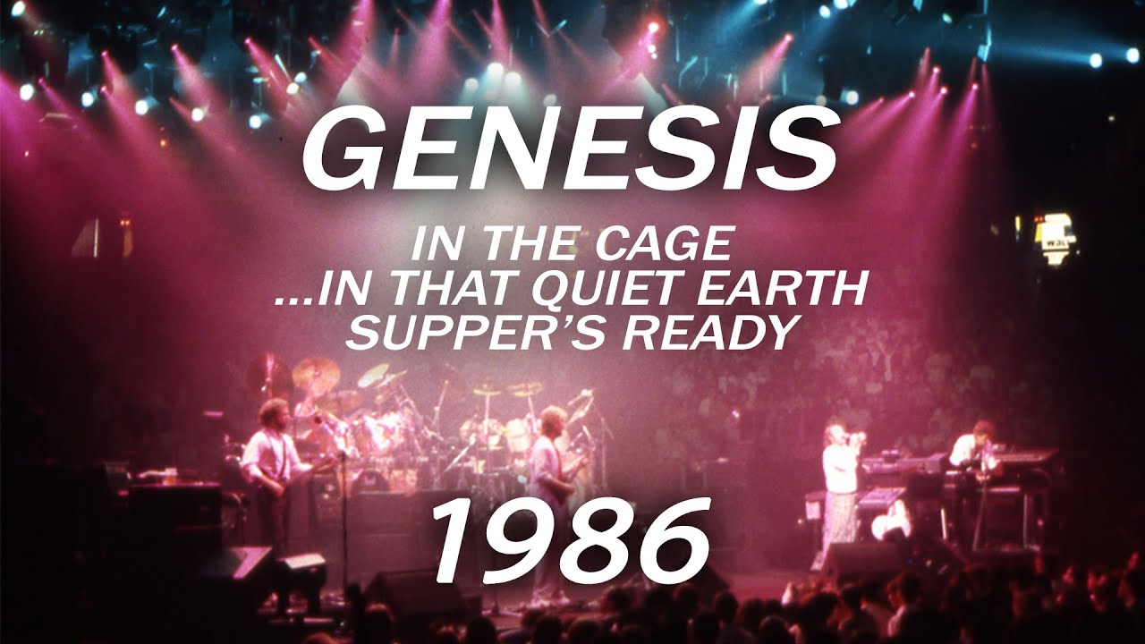 Genesis "In The Cage Medley" Live 1986 - YouTube
