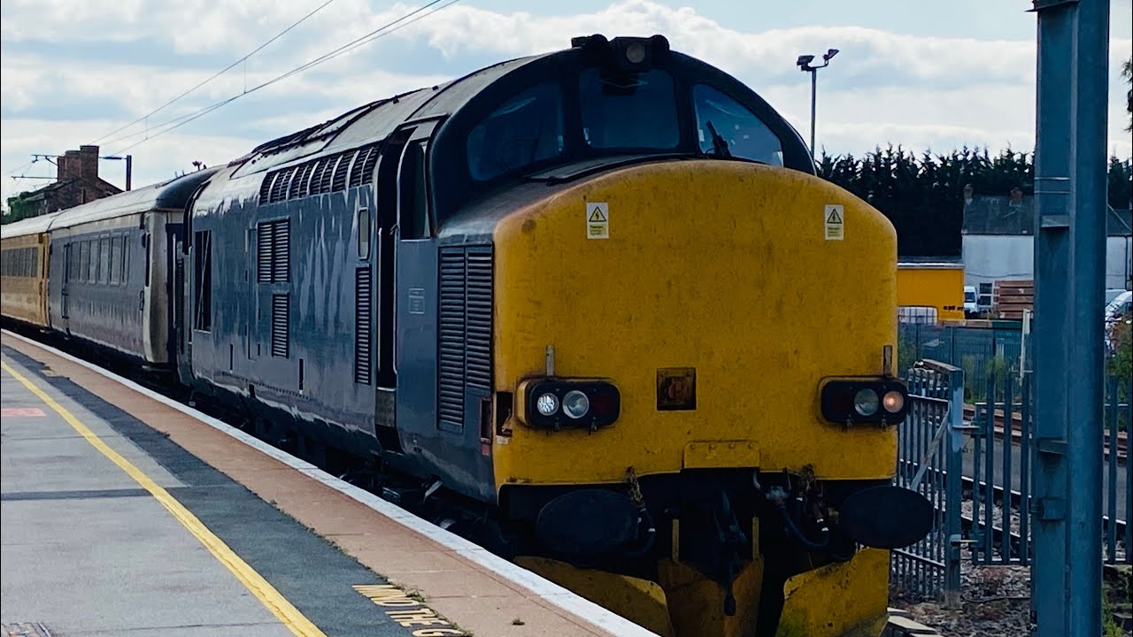 Test Trains, Railtours and ECS! 42 minutes of thrash,tones and steam ...