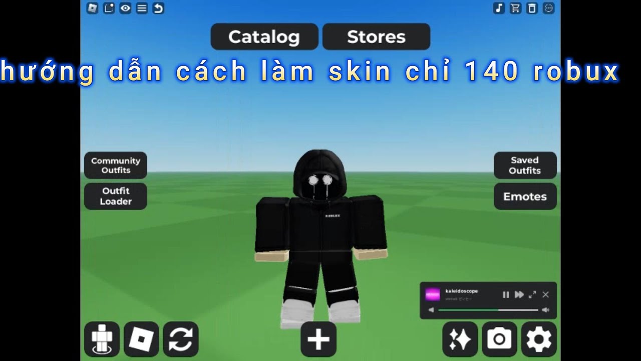 hướng dẫn cacahs làm skin chỉ mất 140 robux - YouTube