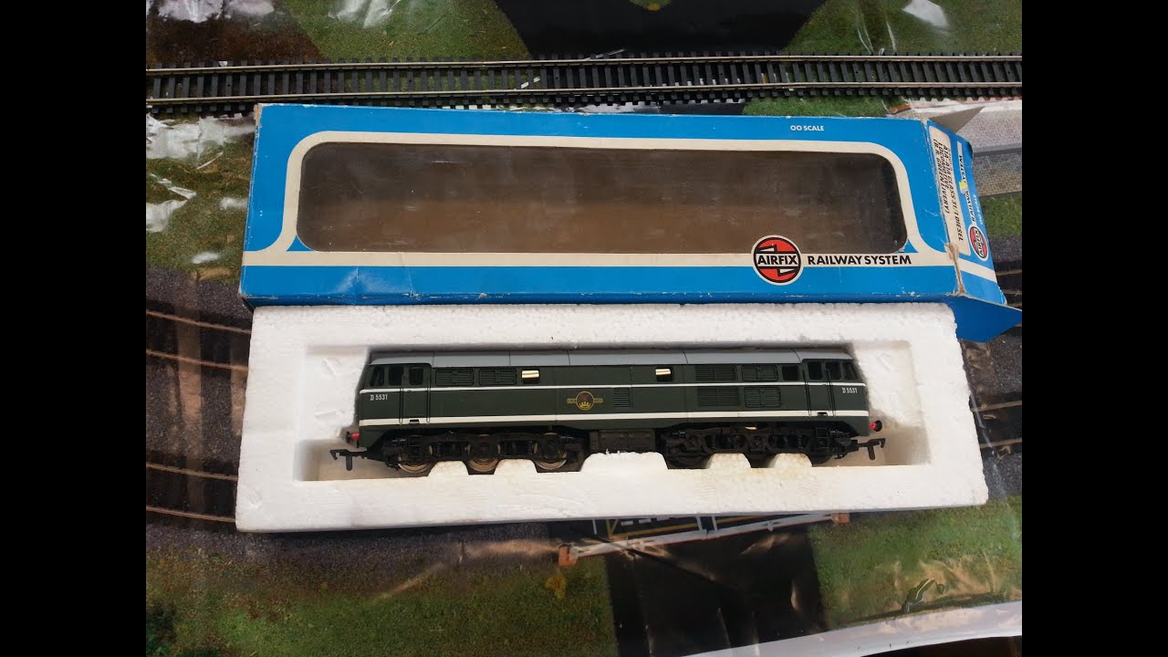 00 Model Railway Airfix 54101-9 BR Green Diesel Locomotive AIA-AIA ...