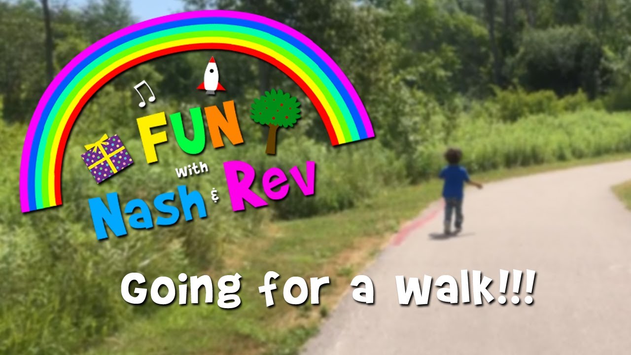 Going For A Walk for Kids! - YouTube