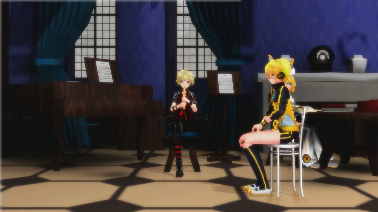 【MMD】Chair And Horn Duet 【+motion dl】 - YouTube