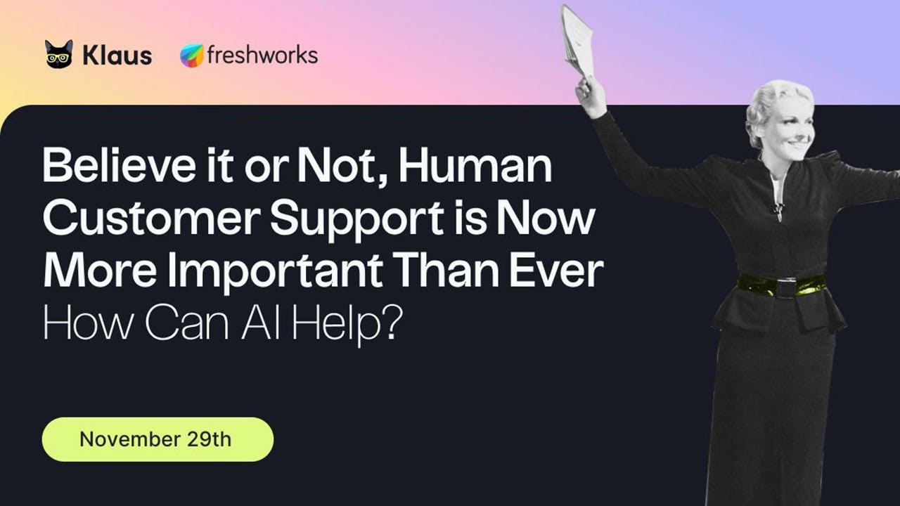 [Webinar] Human Customer Support is Now More Important Than Ever – How ...