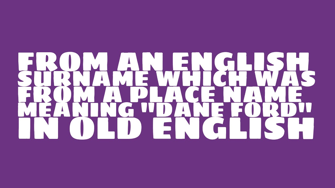 What does the name Denver mean? - YouTube