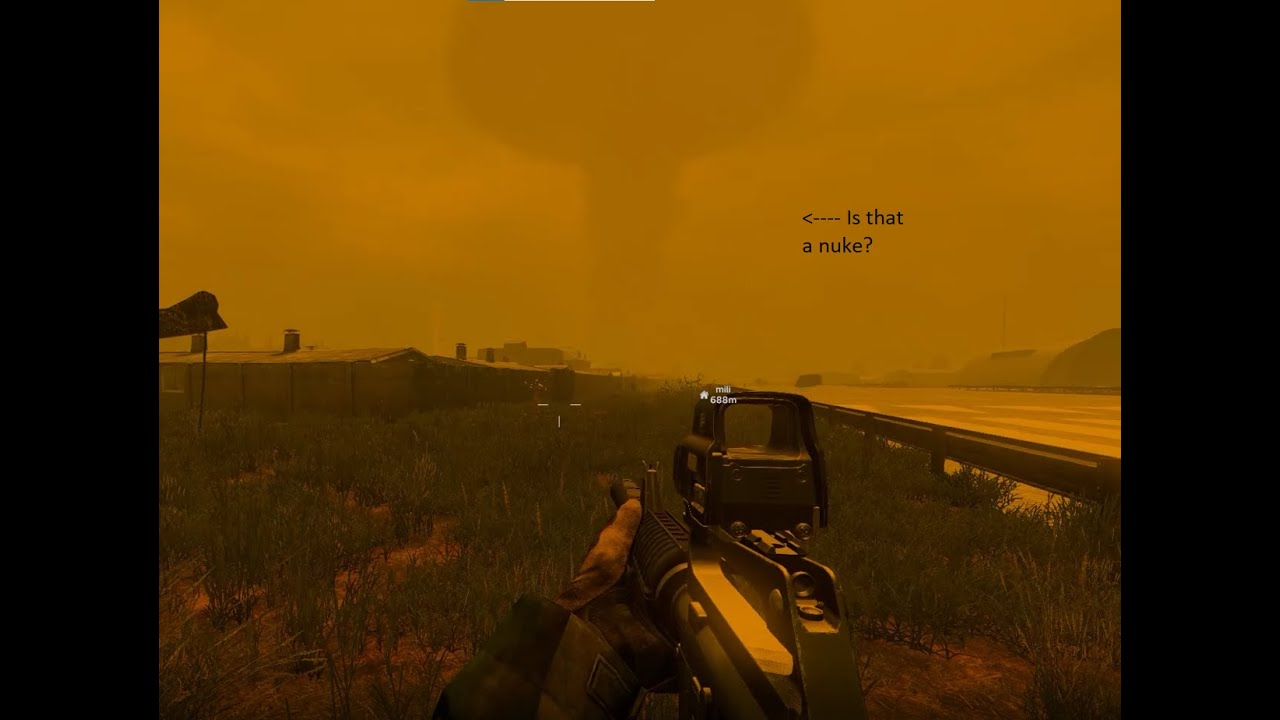 DayZ- a nuclear bomb was dropped on us ay an airfield, - YouTube