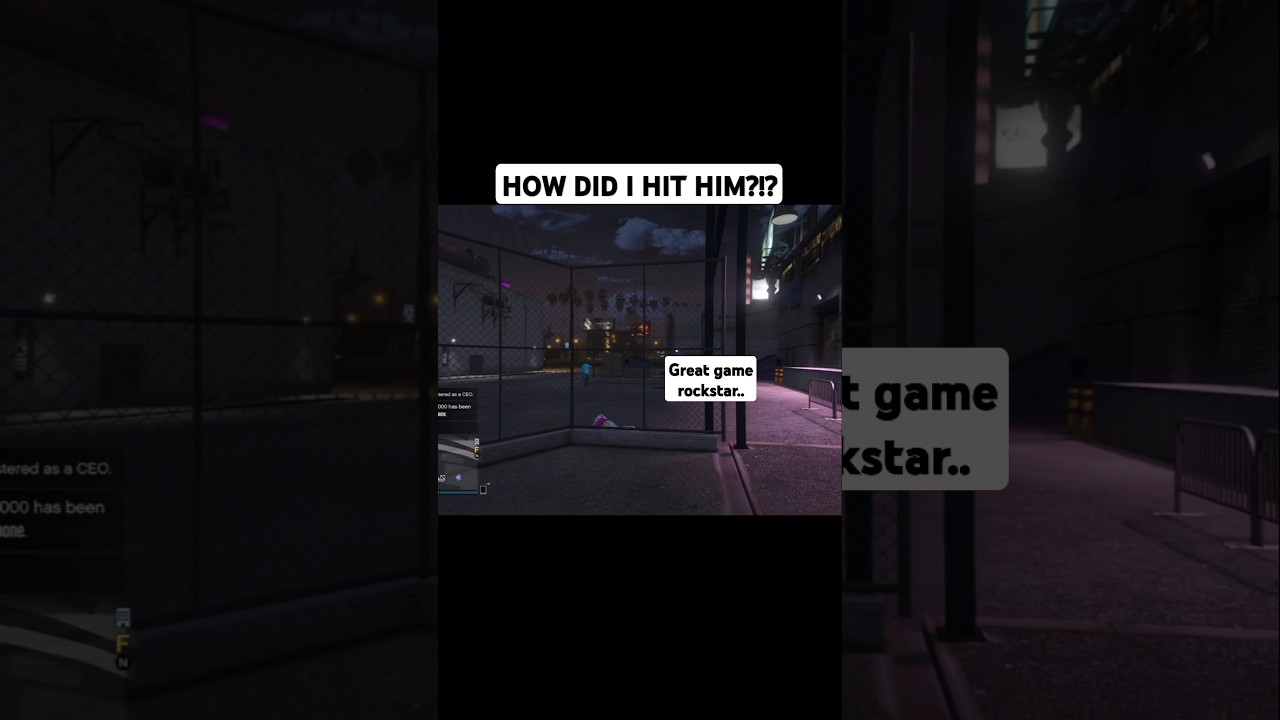 How did I HIT him?!!! - YouTube