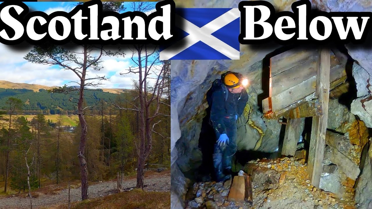 HIDDEN SCOTLAND: Exploring the Abandoned Mines below the Mountain - YouTube